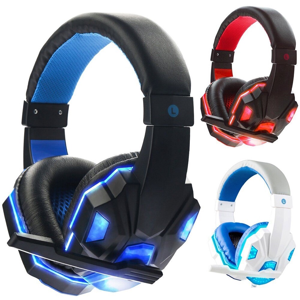[Ready stock] Soyto 830 LED 3.5mm Game Earphone Gaming Headset Gamer PC ...