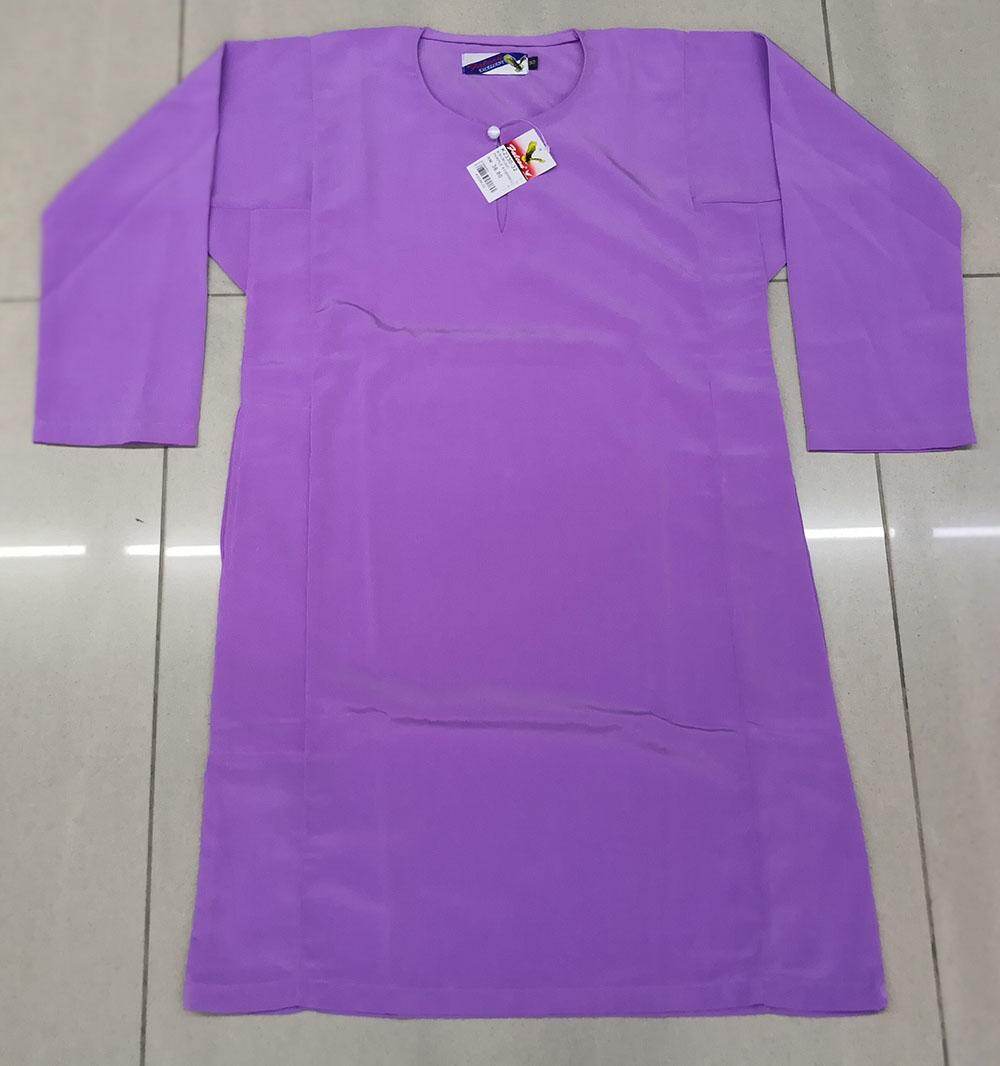BAJU KURUNG SEKOLAH WARNA PURPLE KOSHIBO (JENAMA FALCON) | Lazada