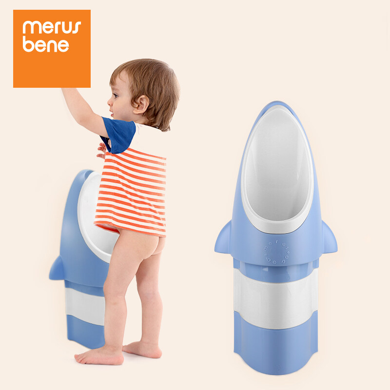 Merus Bene Boy Urinal Potty Toilet Training - Baby Shark Blue Anak ...