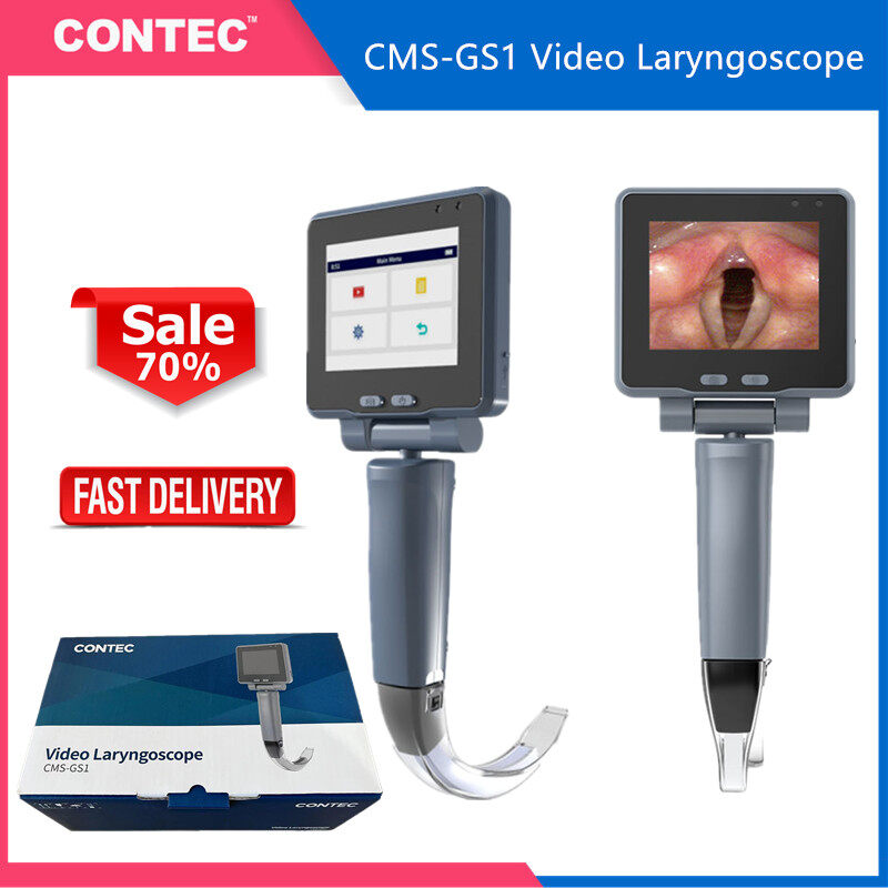 CONTEC CMS-GS1 3.5 inch Laryngoscope Hospital Medical digital video laryngoscope | Lazada
