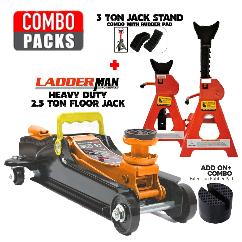 Heavy Duty 2.5 Ton Floor Jack Low Profile Hydraulic Car 3 Ton Jack ...