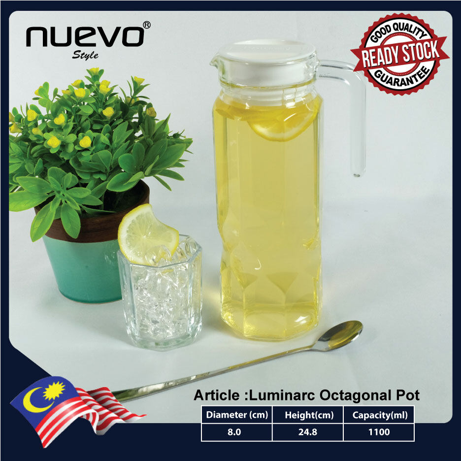 Luminarc Glass Jug 1100ML 玻璃水罐 Jug Kaca Luminarc | Lazada