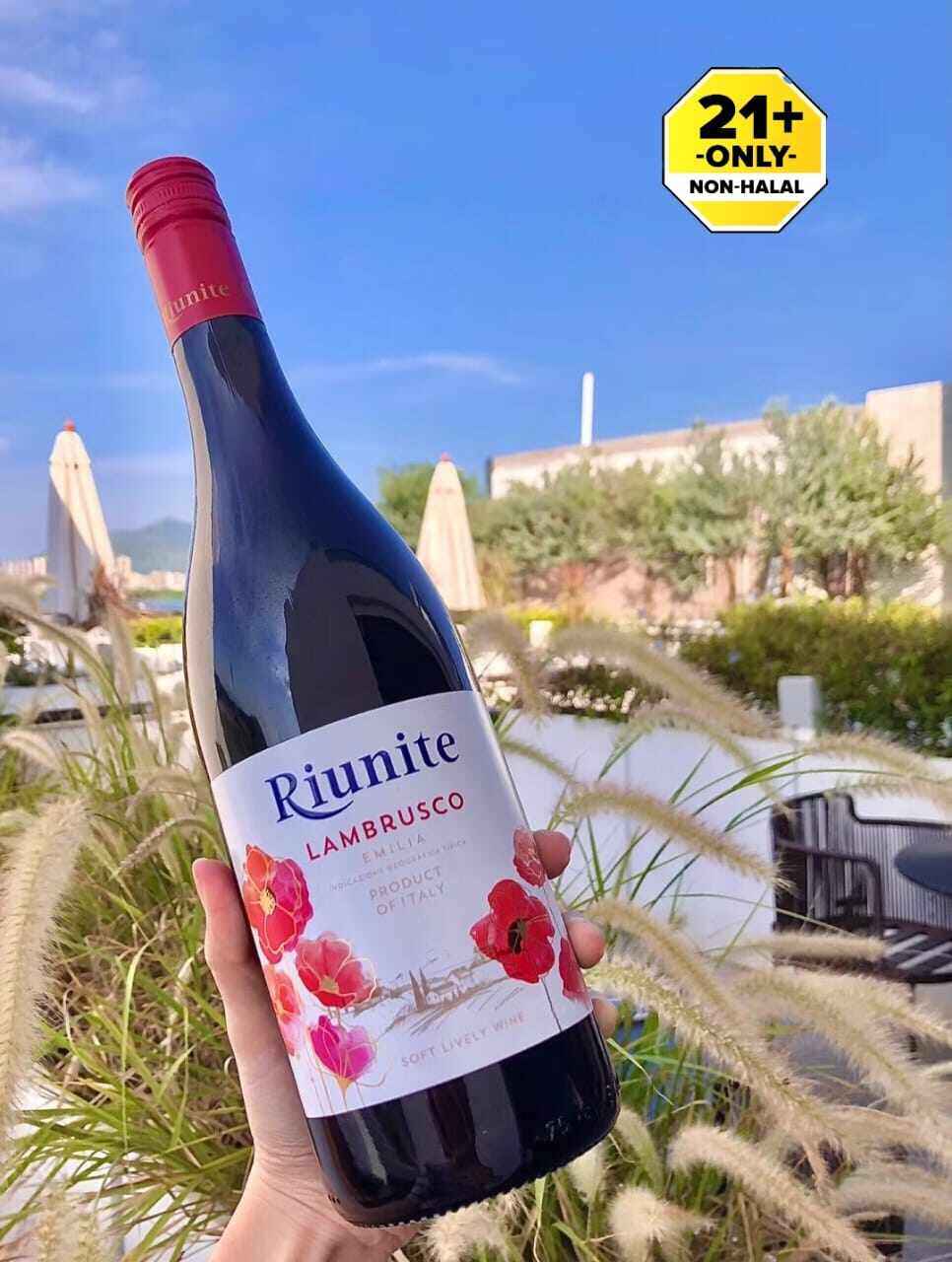 RIUNITE LAMBRUSCO 750ML /RIUNITE LAMBRUSCO GIFT PACK 2 BOT X 750ML | Lazada