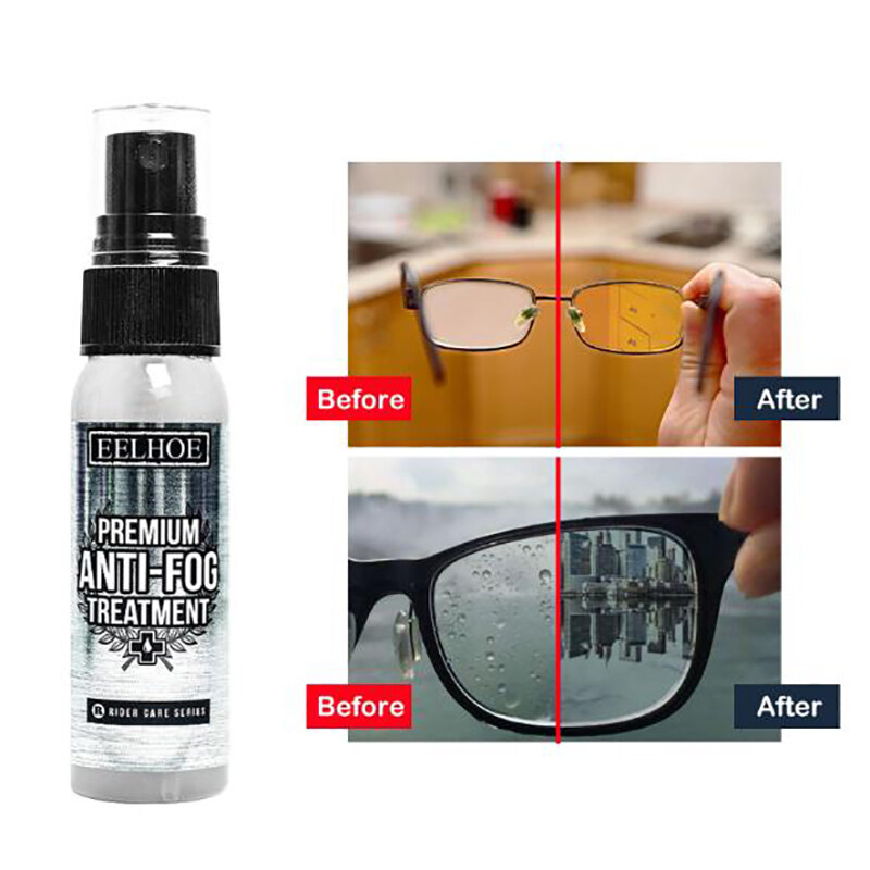 30ml Anti Fog Spray Eyeglass Lens Cleaner 48h Long Lasting Defogger - U ...
