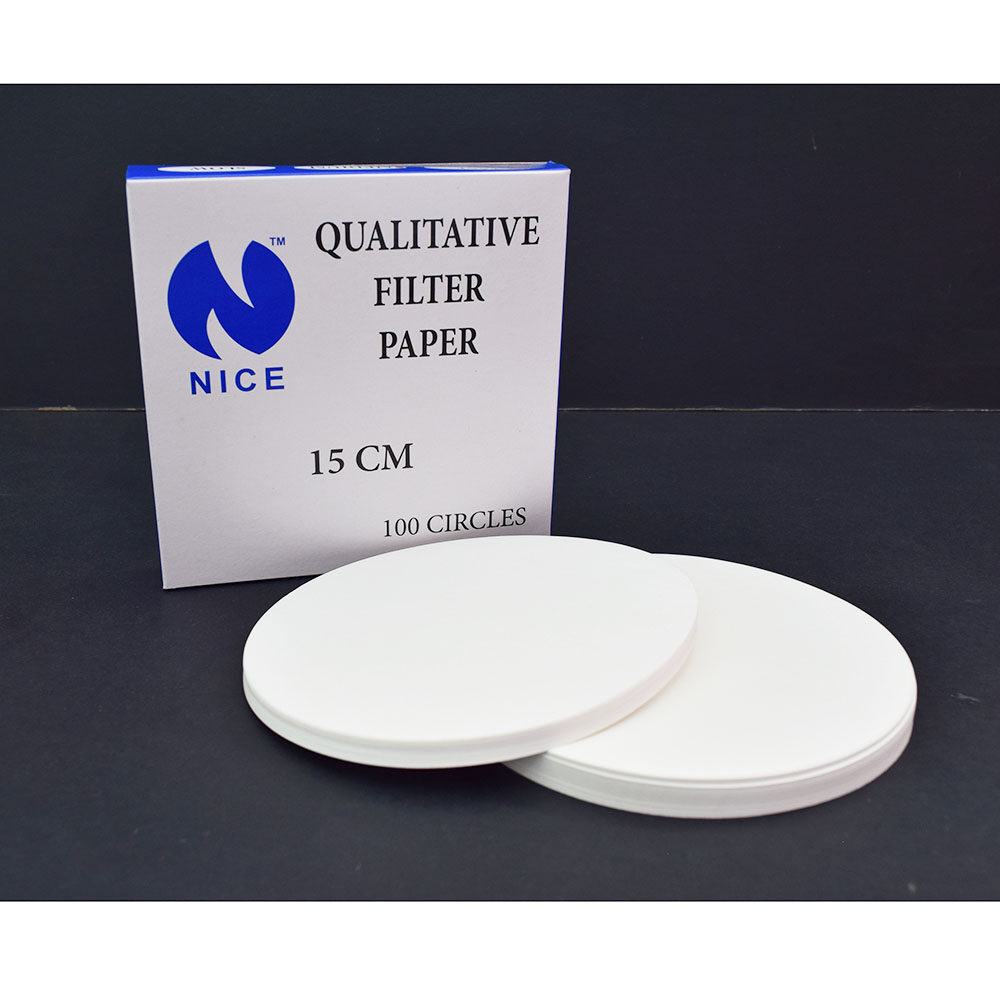 [Ready Stock] NICE® Qualitative Filter Paper 101 (FAST) 15 cm | Lazada