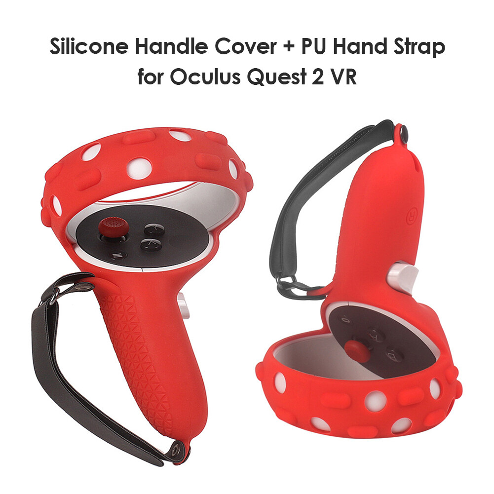 (Ready) Controller Protective Cover with Strap Handle Grip for Oculus ...