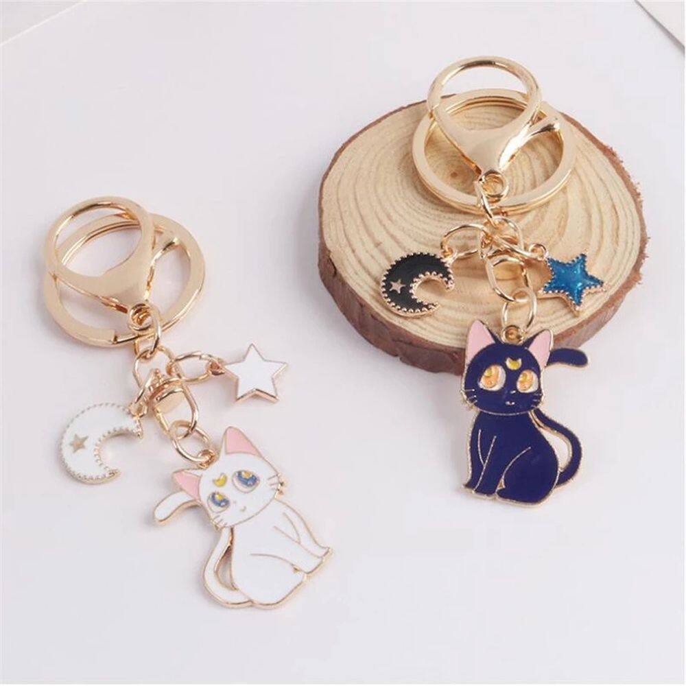 WRIGHTJ ของขวัญอุปกรณ์เสริมคู่ Key Chain กระเป๋าจี้เครื่องประดับ ...