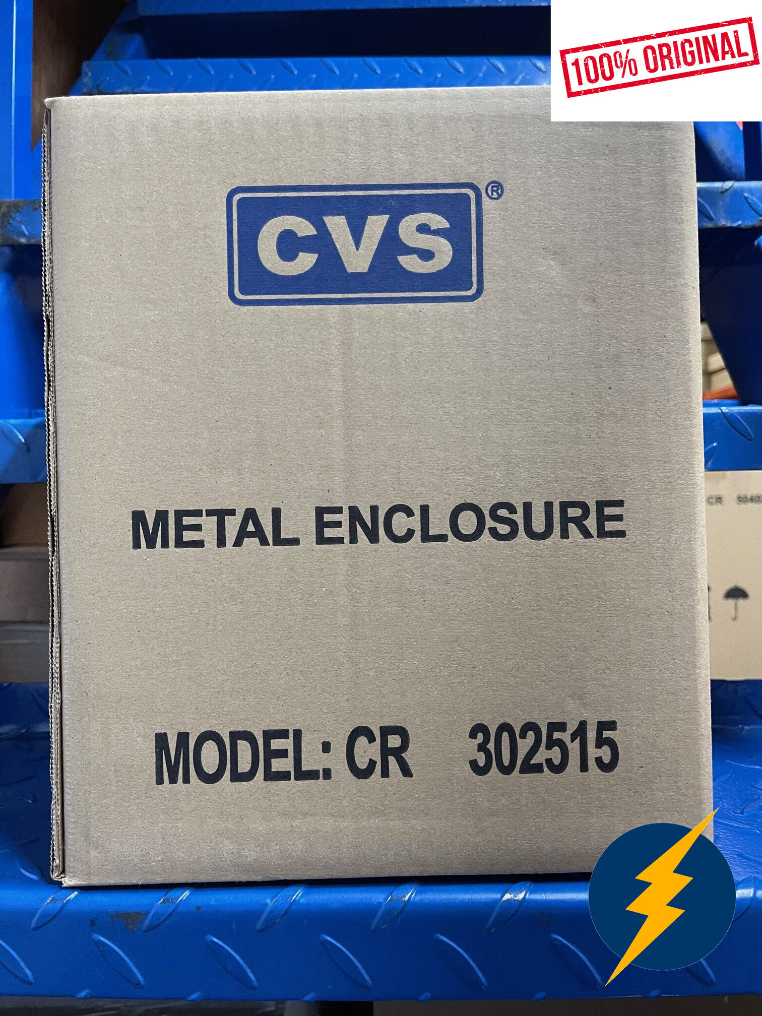 CVS Metal Enclosure CR302515 300mmx250mmx150mm | Lazada
