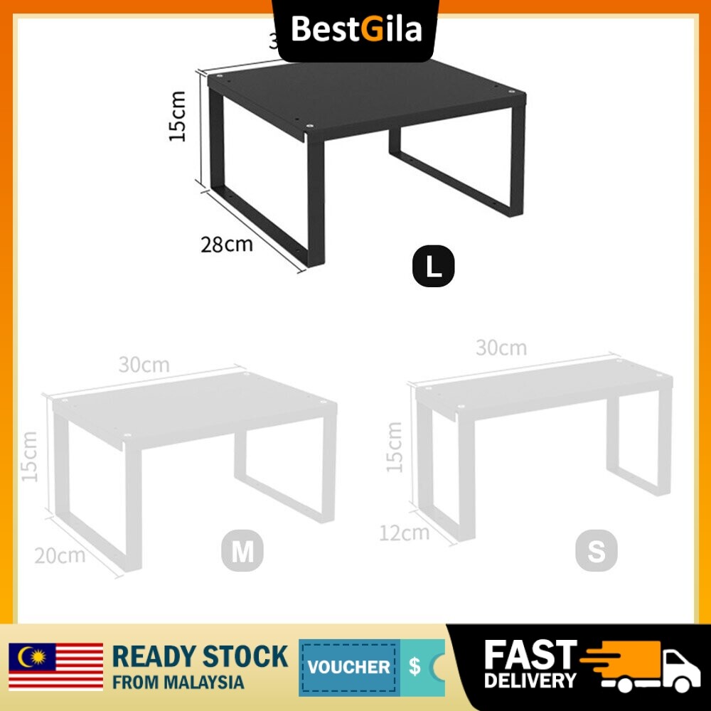 BestGila Malaysia Kitchen Cabinet Shelf Insert Unit Rak Dapur Desktop ...