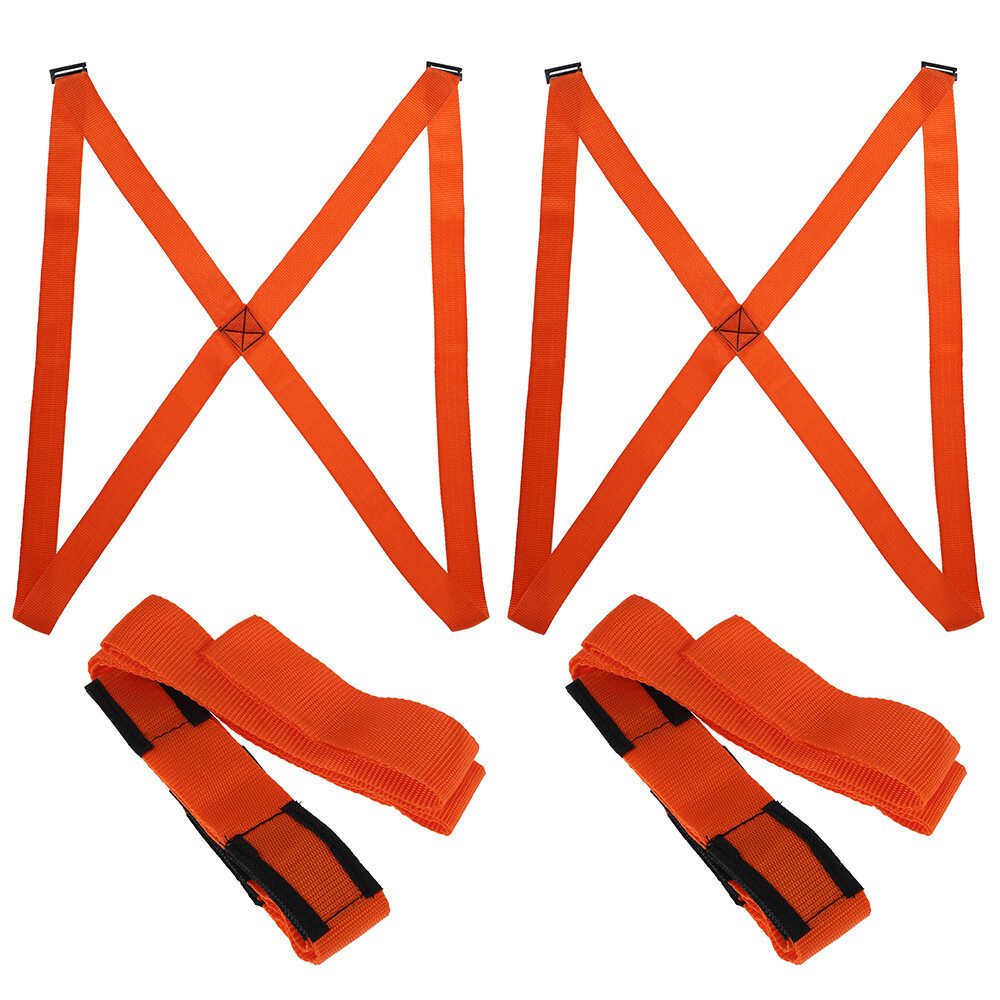 Strong Nylon Material Very Mobile Ergonomic Safety 2pcs Moving Straps ...