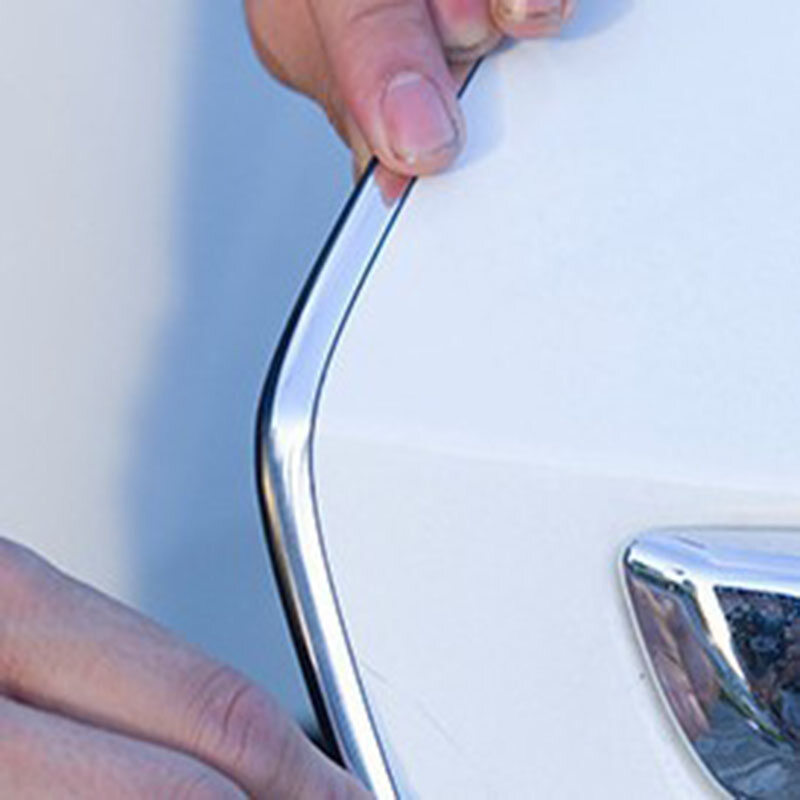 3M Chrome Molding Trim ประตูรถสติ๊กเกอร์ป้องกันคิ้วติดกันชนย่างรถ Anti ...