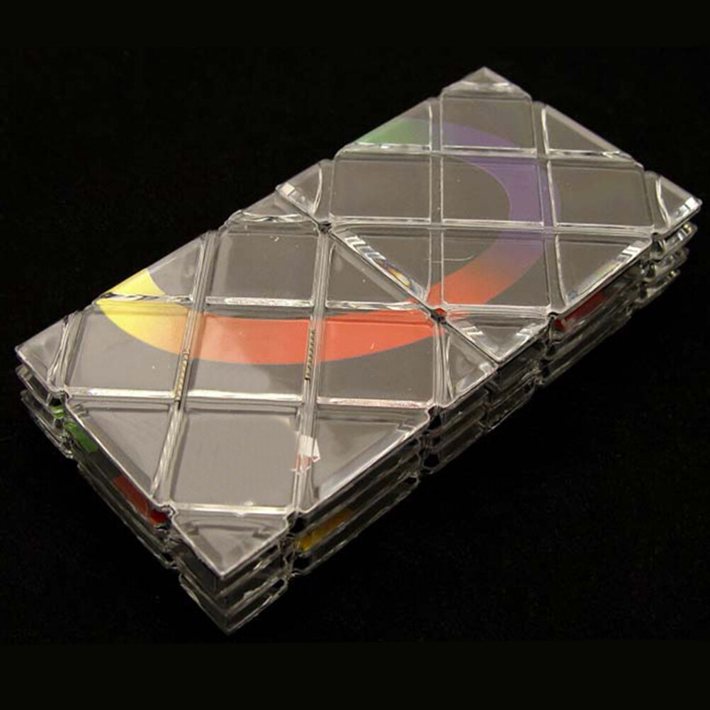 8 Panels Folding Puzzle Cubes Twisty Cubo Magico Professional Cube ...