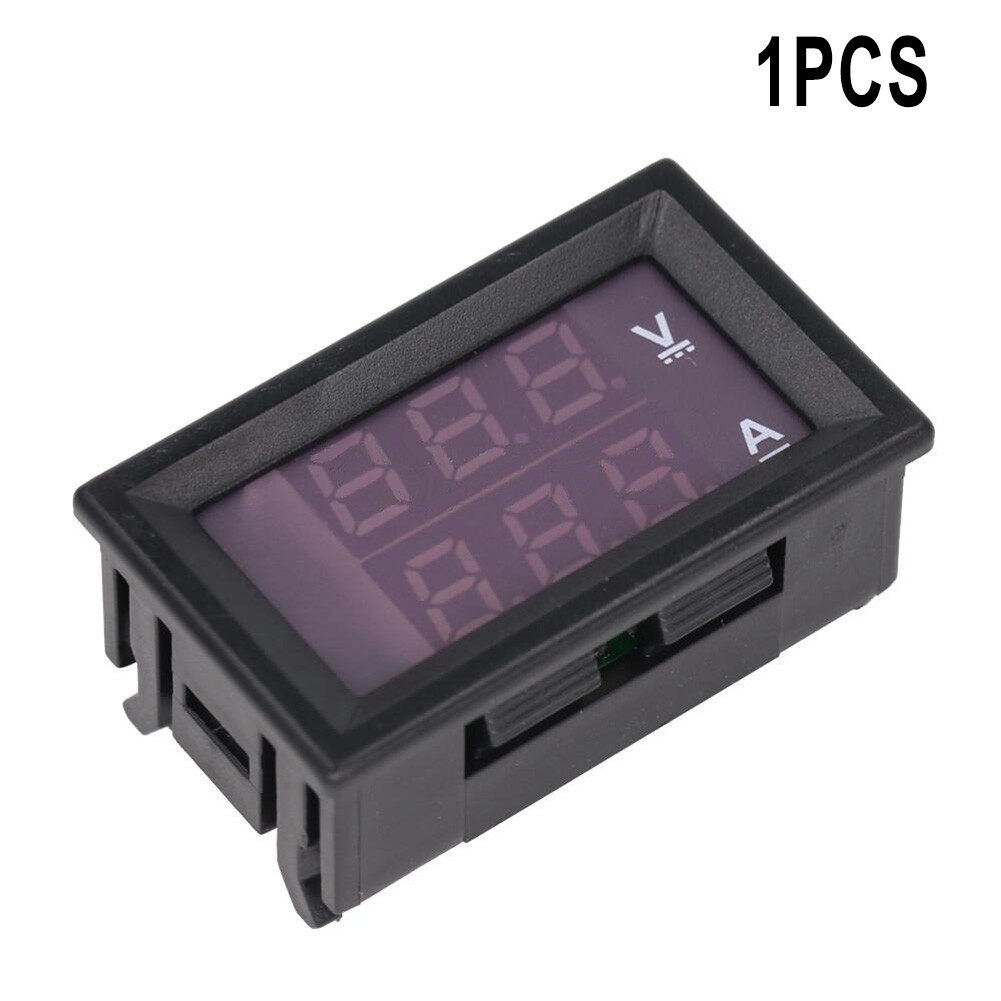 ยี่ห้อใหม่ Ammeter Dual LED Gauge เปลี่ยนโวลต์แอมป์มิเตอร์1ชิ้น ...