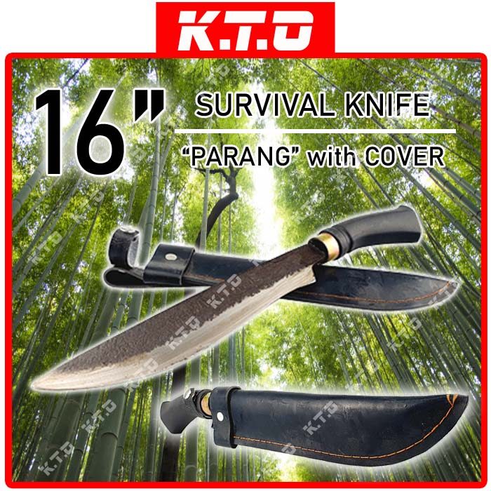 SURVIVAL KNIFE with COVER (AVAILABLE IN 3 SIZE) / PARANG_with_COVER ...