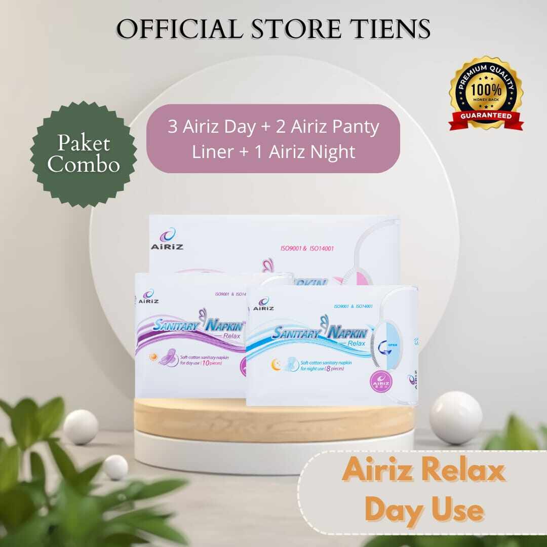[READY STOCK] AIRIZ SANITARY PEMBALUT WANITA PAD (PAKET COMBO) AIRIZ ...