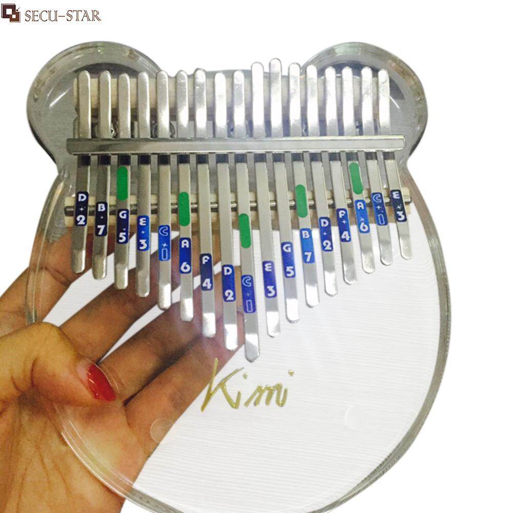 SECU-STAR Kalimba 17 Keys Thumb Piano Finger Piano Mbira Sanza with ...