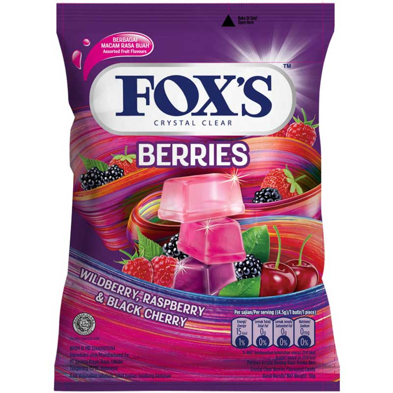 Fox's Candy - Berries (Pkt) 90gm | Lazada