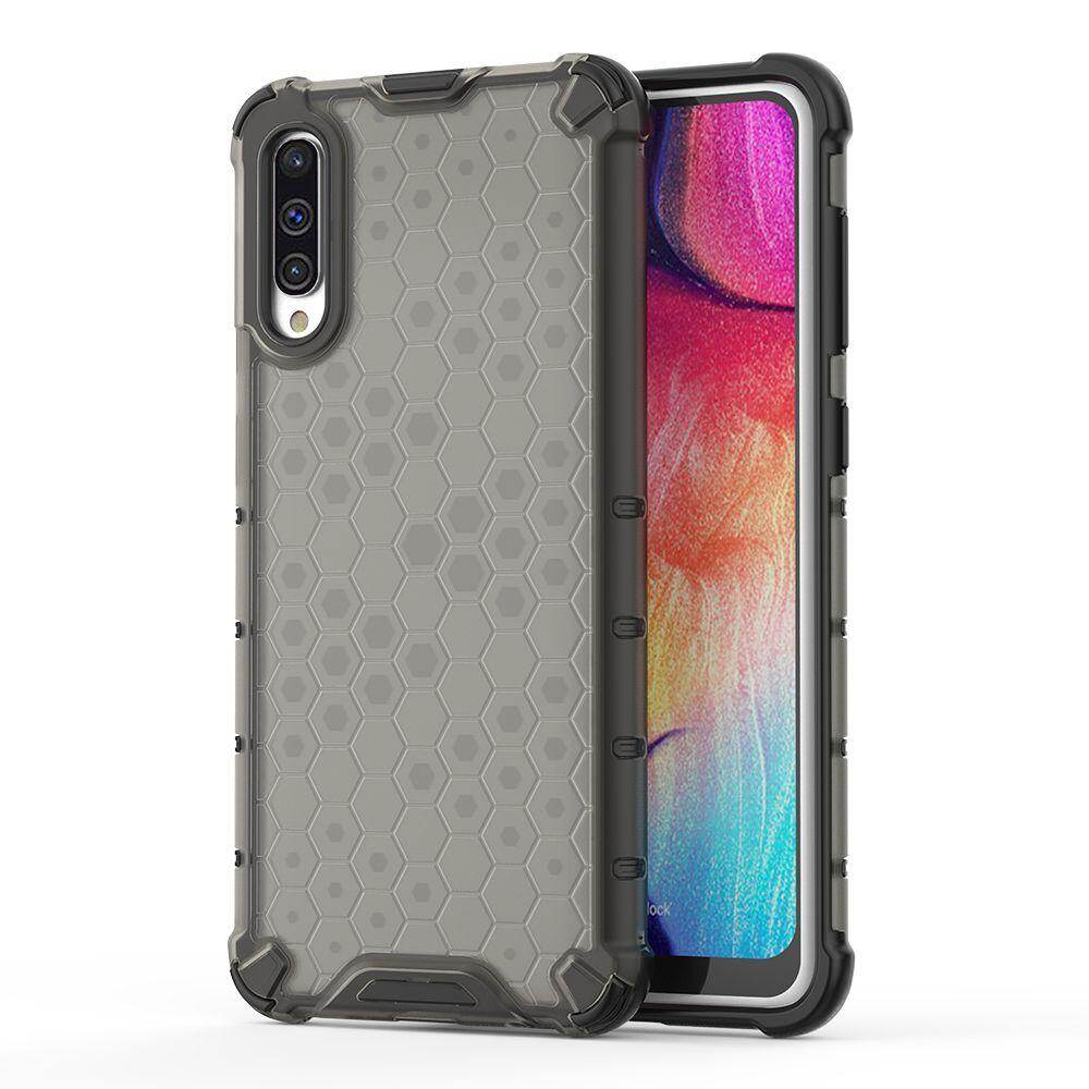 Samsung Galaxy A50 Case, EABUY Honeycomb Box PC + TPU Translucent Case ...