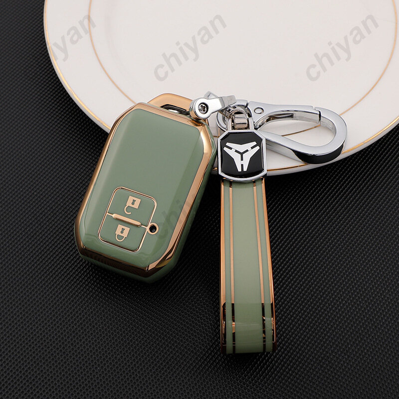 TPU Smart Car Key Case Cover Protector รีโมท Fob ผู้ถือ Shell พวงกุญแจ ...