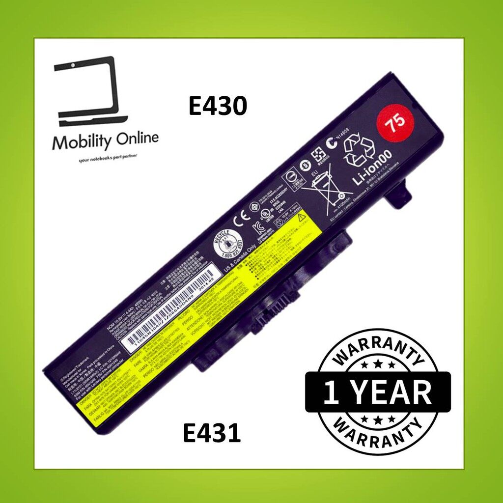 Lenovo E430 E431 E435 E440 E530 L11S6F01 45N1043 45N1054 L11M6Y01 L11S6Y01 E445 E535 E445 M490 ...