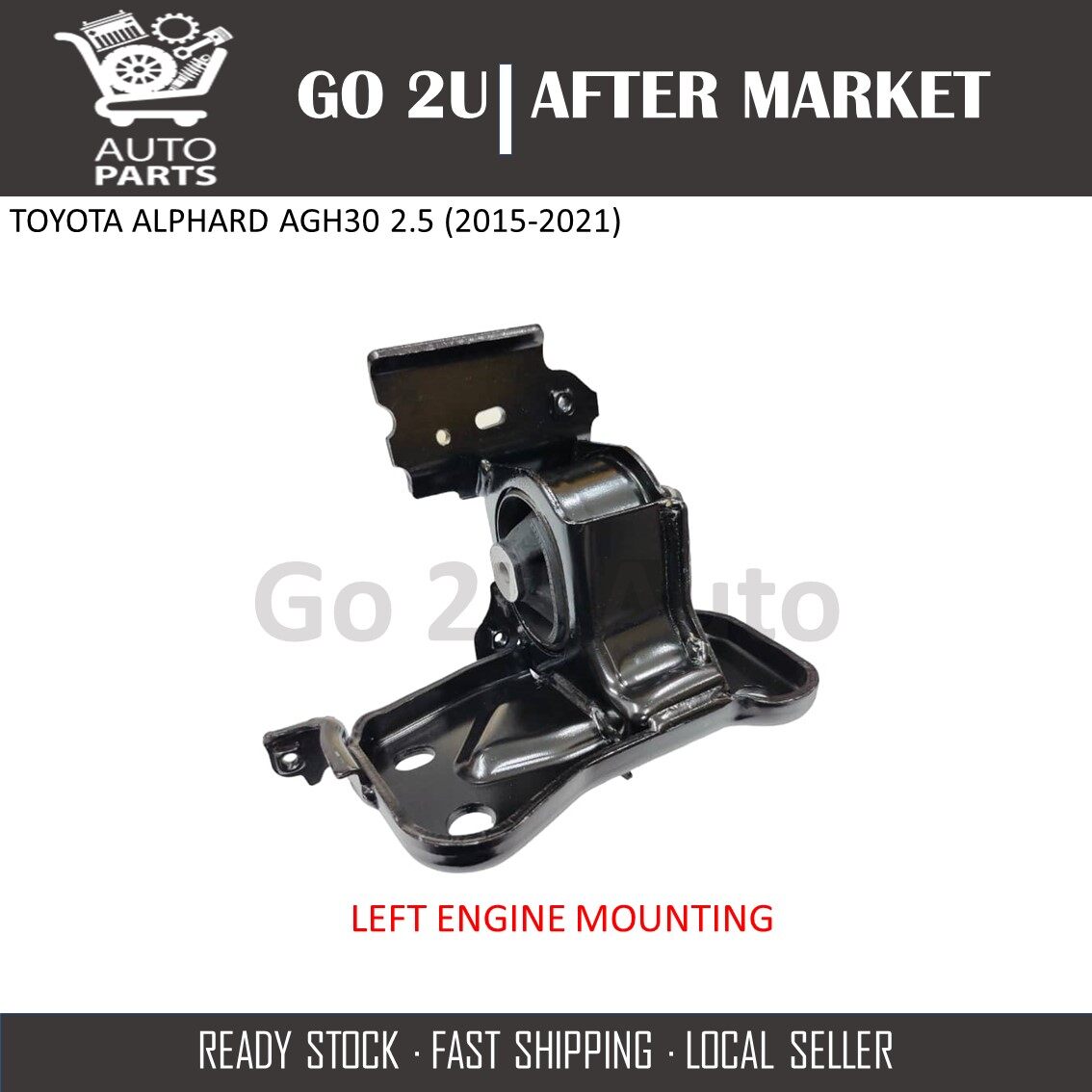 LEFT ENGINE MOUNTING - 12372-36090 TOYOTA APLHARD AGH30 2.5 (2015-2021 ...