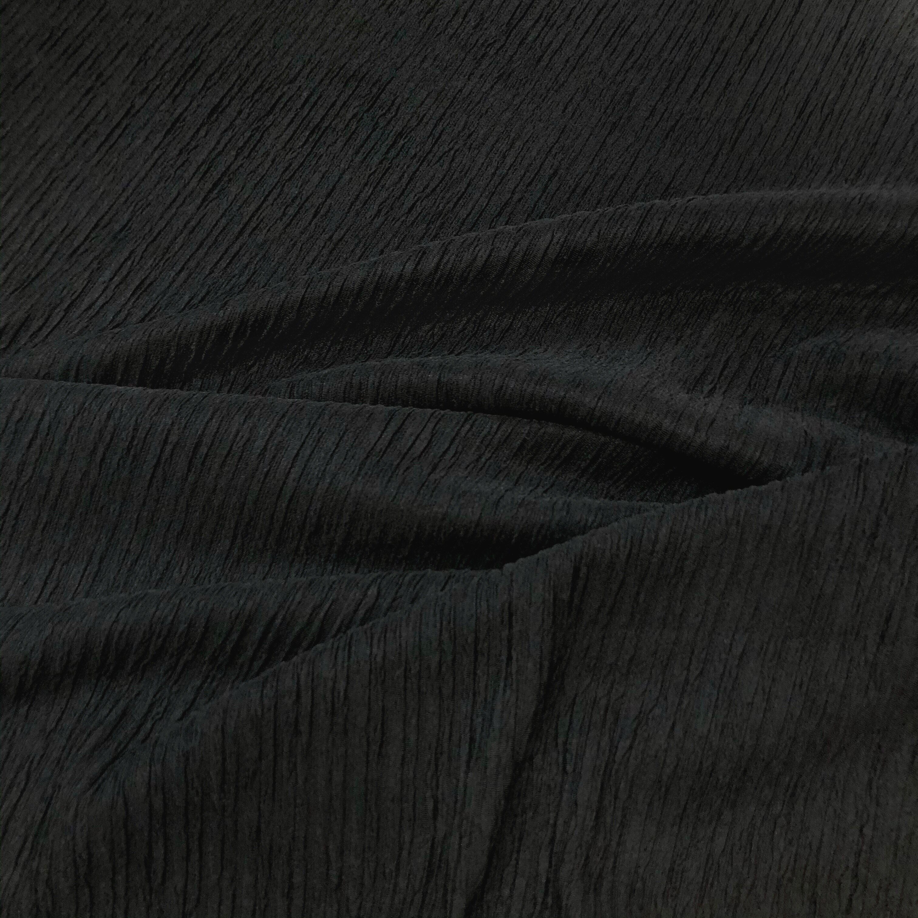 Kain Pleated Knit Warna Plain Buat Palazzo (Bidang 63") | Lazada