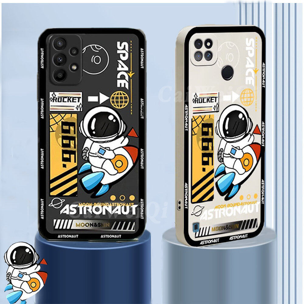 DongQi Trendy Mechanical Space นักบินอวกาศสำหรับ Samsung A13 Samsung A03 A03S A23 A22 A21S A12 ...