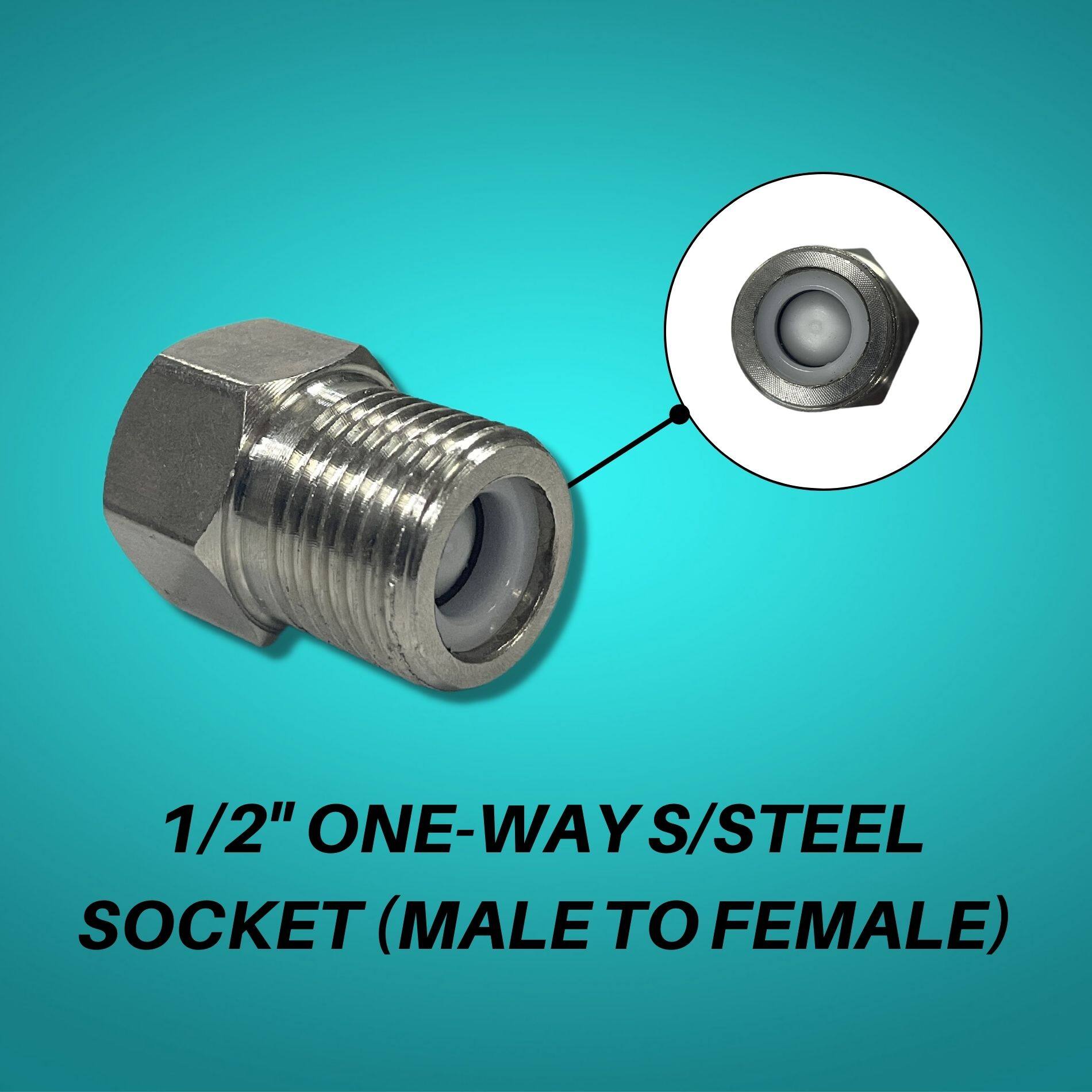 Stainless Steel Pipe Water Pipe 304 1/2 Inchi Socket Bush TEE NIPPLE ...