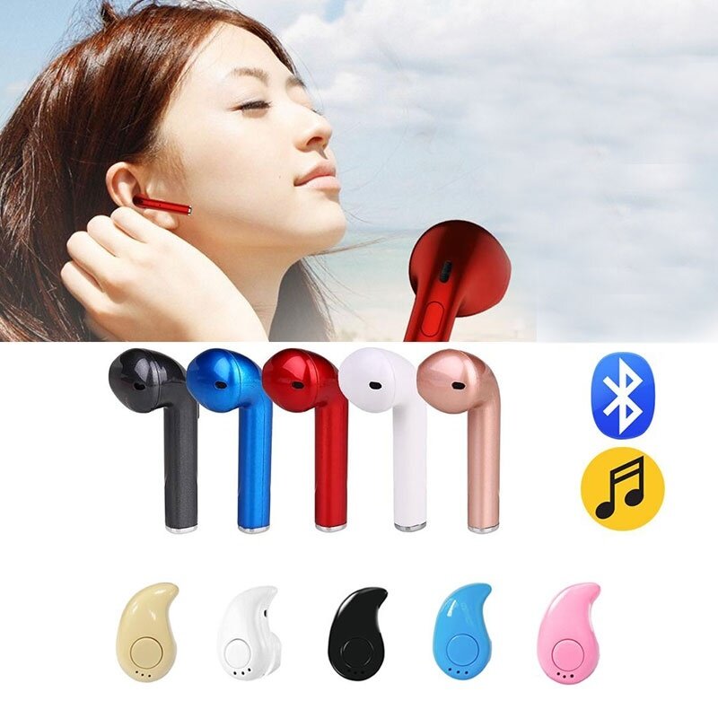 1PC Genie Mini Wireless Bluetooth 4.1 Stereo Headset In Ear Handsfree ...