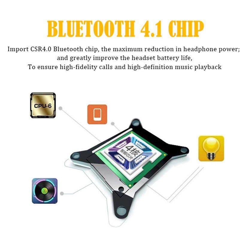 Oh แม่เหล็ก xt11 สวมใส่สบายกีฬาวิ่งไร้สายบลูทูธหูฟังไฮไฟสเตอริโอเบสในหู ...