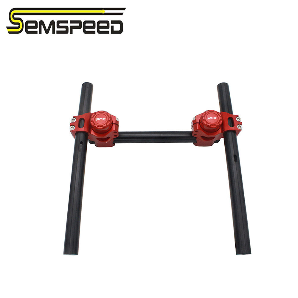 SEMSPEEDรถจักรยานยนต์22Mm 28Mm Handlebarบาร์ยึดสำหรับฮอนดาพีซีเอ็กซ์150 ...