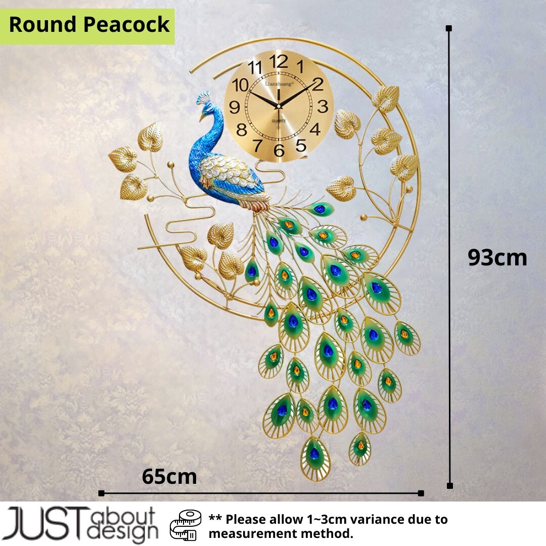 Jam Dinding Besar Wall Clock Living Room Jam Dinding Moden Wall Clock ...