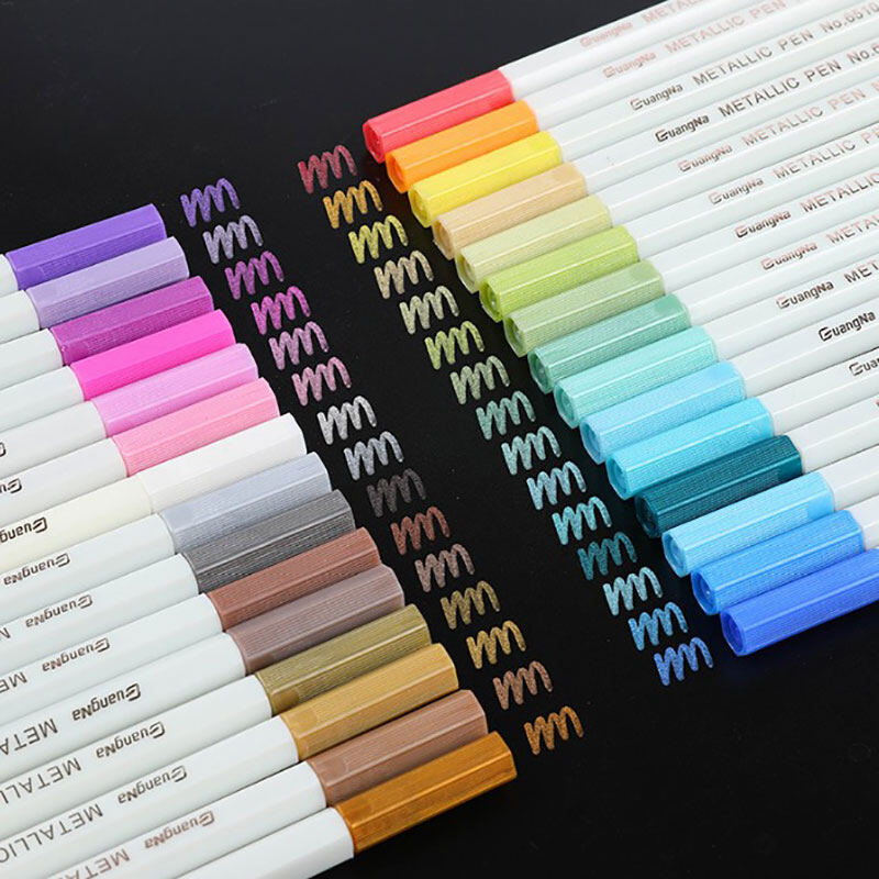 【Flash Sale】20 colors Premium Acrylic Pens Marker Pens Paint Pen Write ...