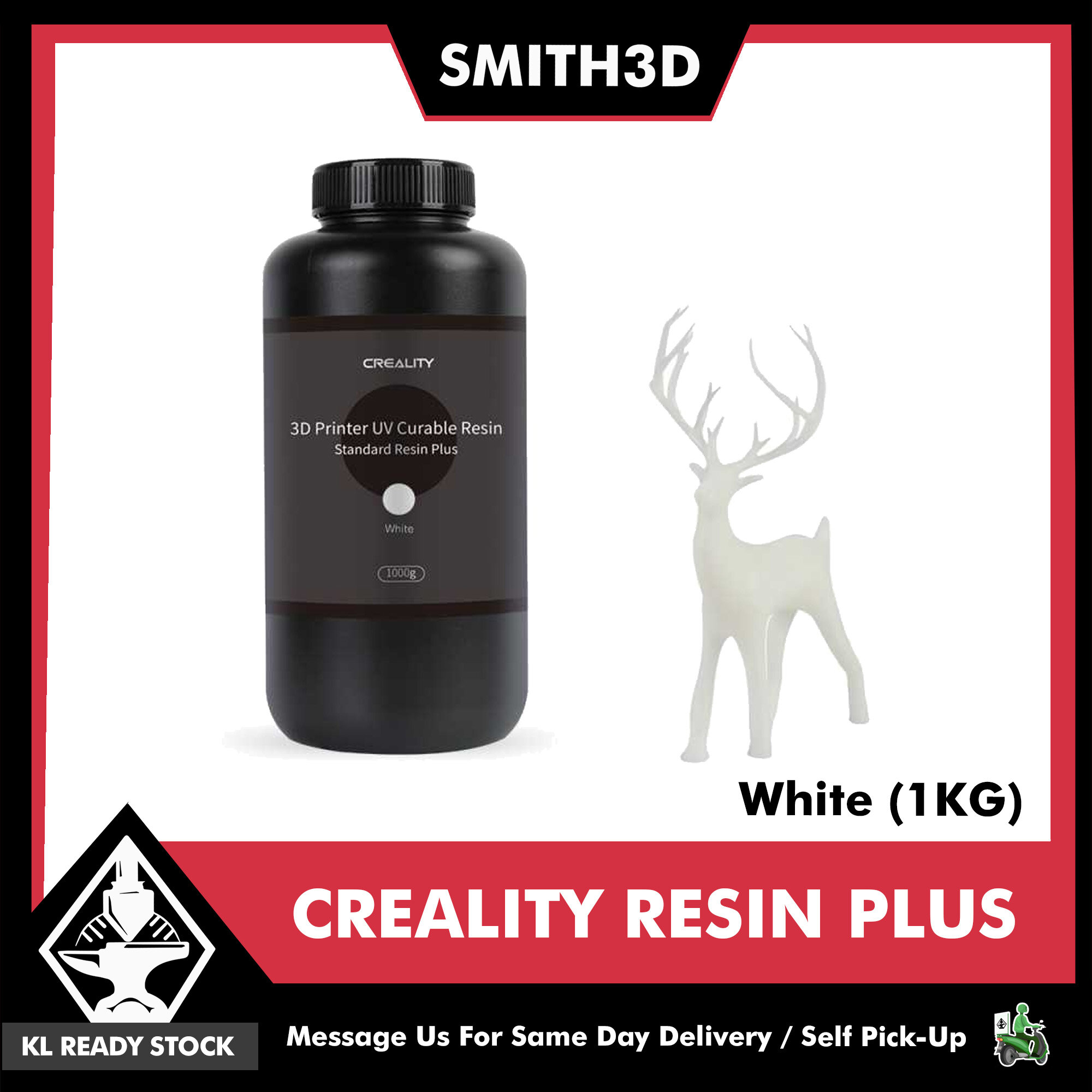 [New Arrival] Creality LCD Standard Rigid Resin Plus 90D Hardness 405nm ...