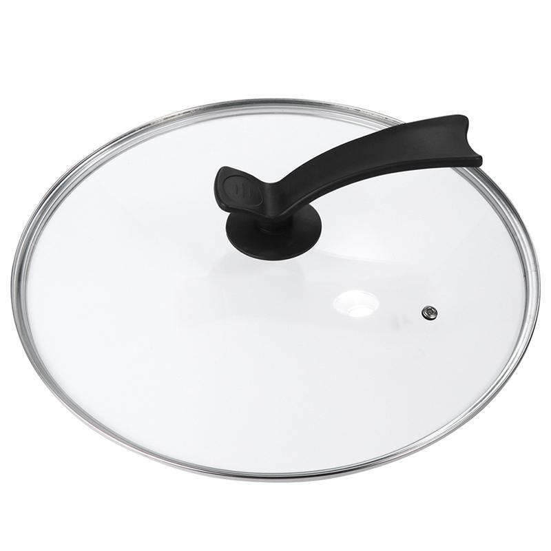 24/26/28/30/32cm Universal Round Pot Lid with Standing Handgrip ...