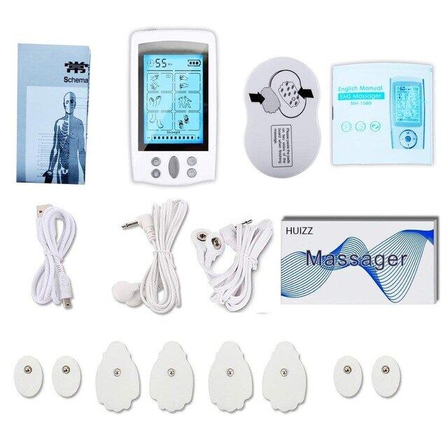 EMS Tens Acupuncture Body Massage Electric Digital Therapy Pulse Muscle ...