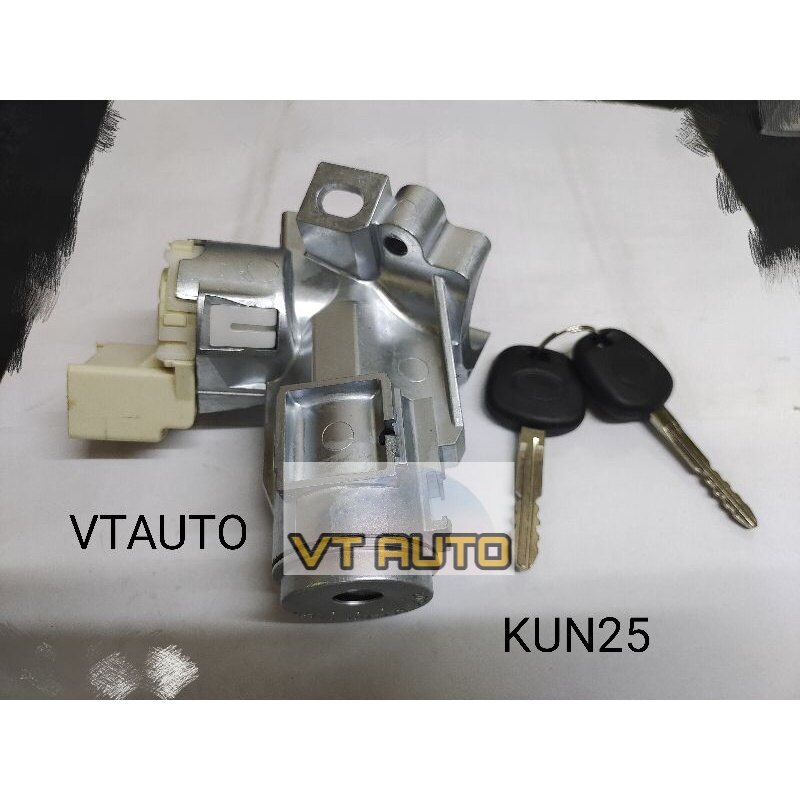 TOYOTA HILUX VIGO KUN25 KUN26 IGNITION STARTER SWITCH WITH KEY SWITCH ...