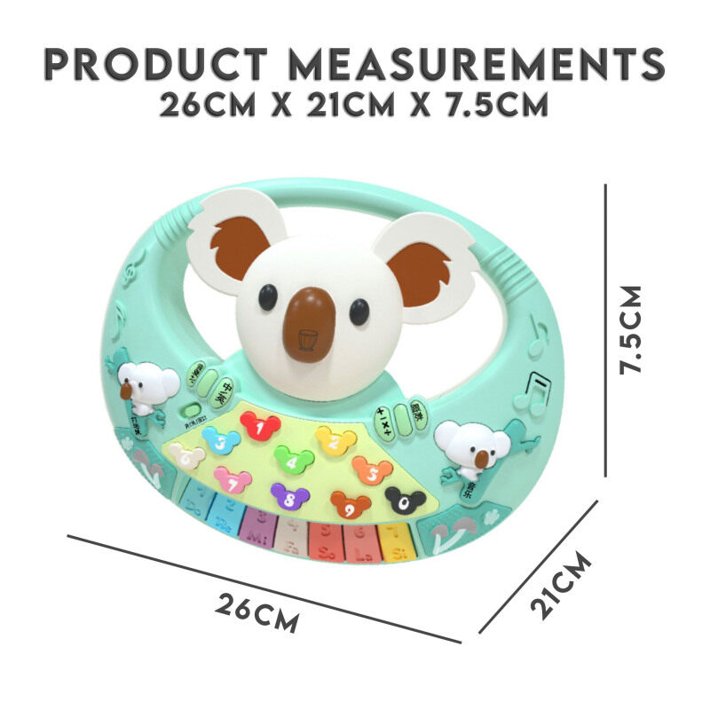 Musical Piano Baby Toys Children 1-3 Years Old Baby Learning Machine ...