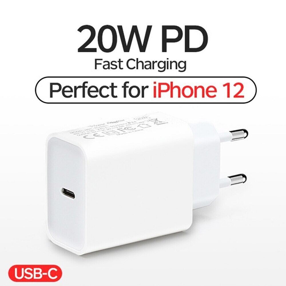 HOCE 20W PD ที่ชาร์จเร็วสำหรับ iPhone 12 Pro Max USB C อะแดปเตอร์ US EU AU UK ปลั๊กที่ชาร์จ ...