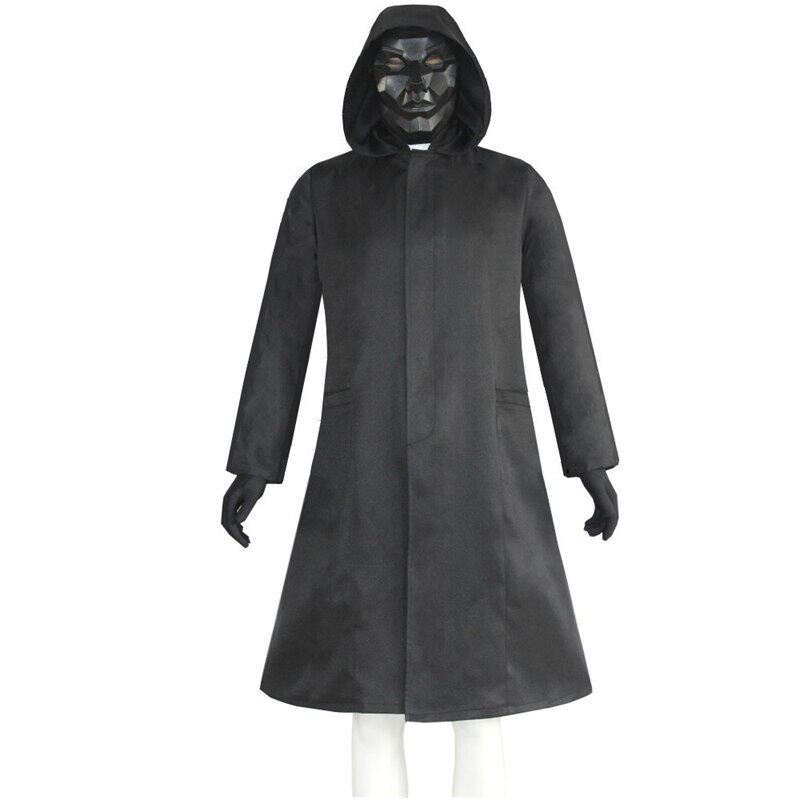 Squid Game Boss Cosplay Costume Villain Front Man Uniform Set Round Six ...