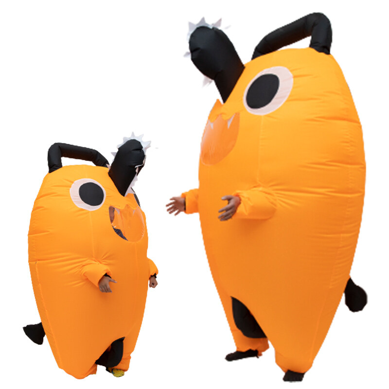 Chainsaw Man Pochita Costume Inflatable Suit for Adult Kids Men Women ...