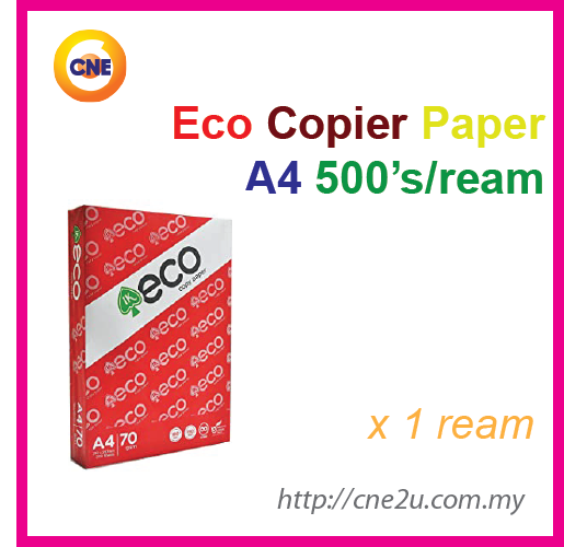 SMARTIST / IK Copy ECO A4 Paper 70gsm 500 Sheets / 复印纸张 | Lazada