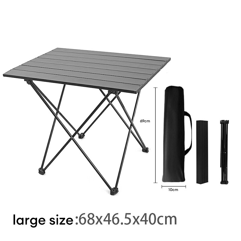 Ultralight Portable Camping Table Foldable Outdoor Folding Table ...