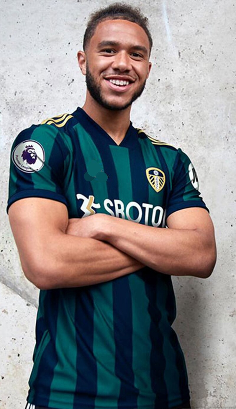 20-21 Premier League Leeds United Jersey Leeds United No.9 Bamford ...