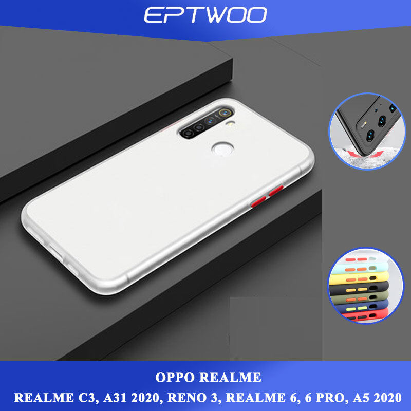 EPTWOOสำหรับOPPO REALME C3 A31 2020 RENO 3 REALME 6 PRO A5 2020 เคสมือ ...