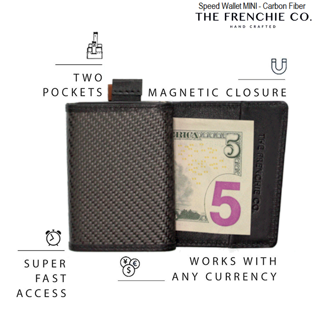Carbon Fiber - Frenchie Co. Speed Wallet Mini | Lazada