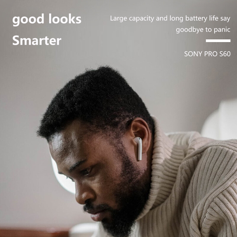 SONY PRO S60 ชุดหูฟังบลูทูธไร้สาย True Wireless ชุดหูฟังสำหรับเล่นกีฬาโทรศัพท์มือถือชุดหูฟังชนิด ...