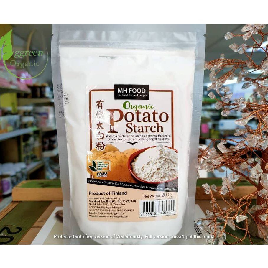 🔥NASAA CERTIFIED ORGANIC🔥 MH FOOD Organic Potato Starch Tepung Ubi ...