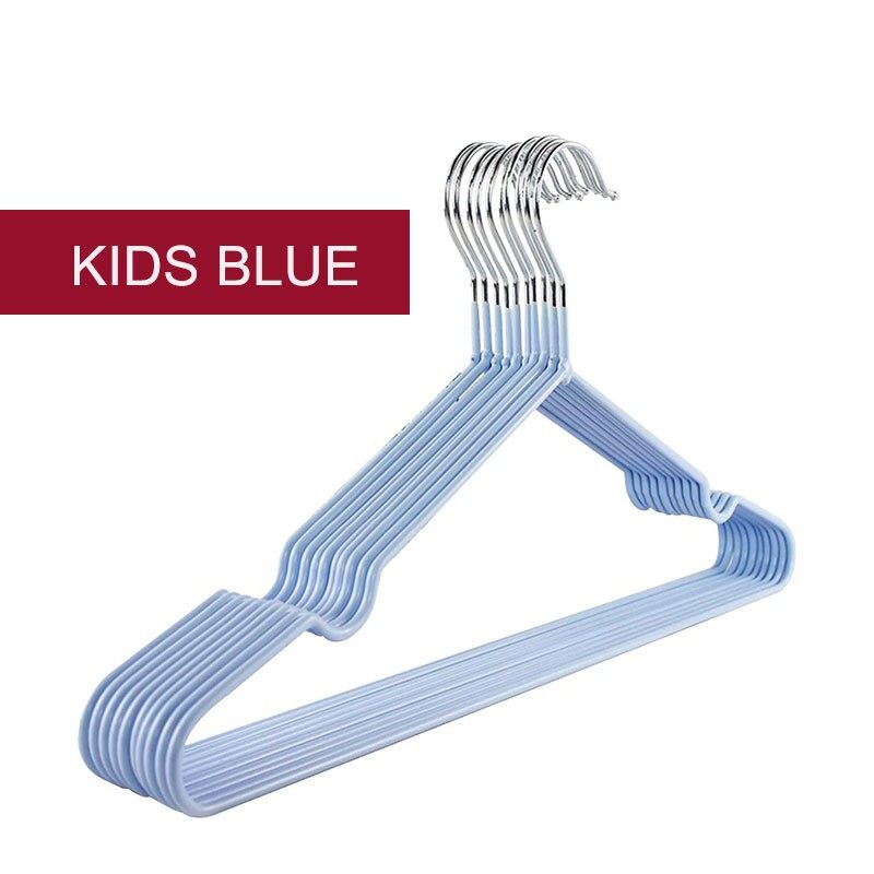 EONS 💖 Double Groove Non Rusting Wire Hook Hanger Anti Slip Drying ...