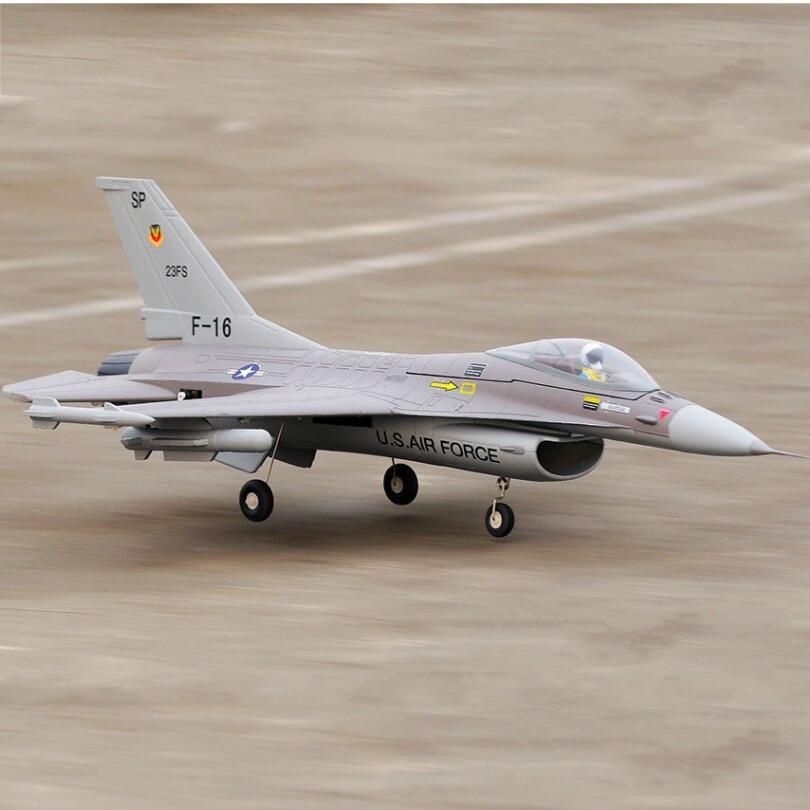 FMS 64 มิลลิเมตร F16 F-16 V2 เฝ้าระวังพัดลมท่อ EDF เจ็ทสีเทา EPO ขนาด ...